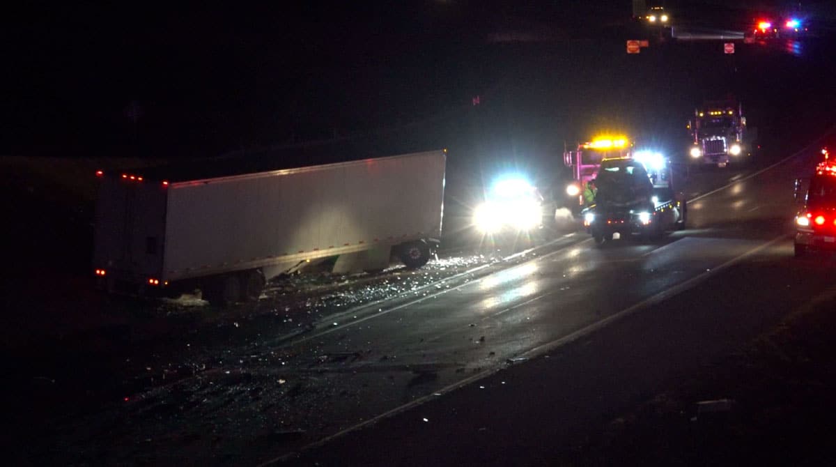Driver Distracted by Cat Causes Semi-Truck Accident | Wise County, TX