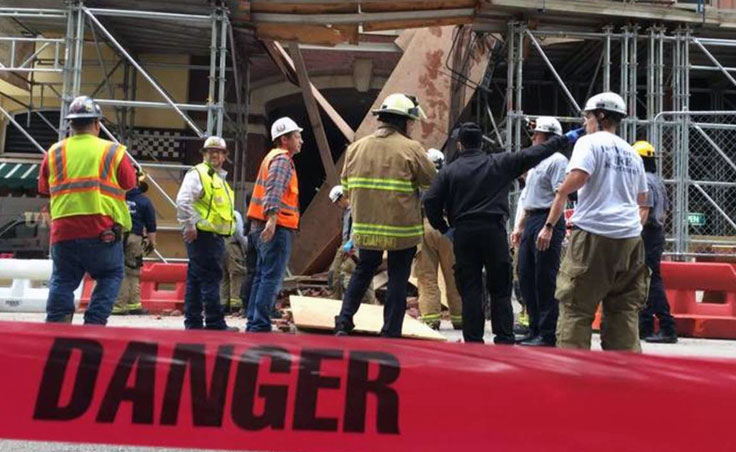 Pedestrian Critically Injured in Scaffolding Collapse | Fort Worth, TX